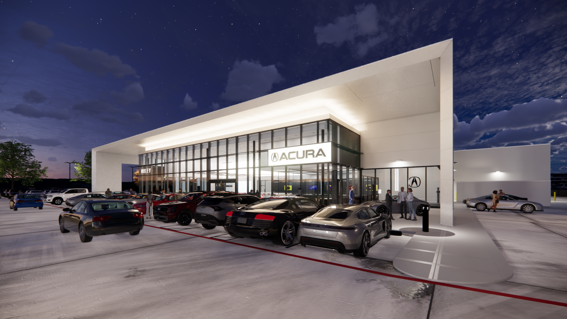 PRIM Construction Begins Elevating Hiley Acura Dealership on Loop 820 ...