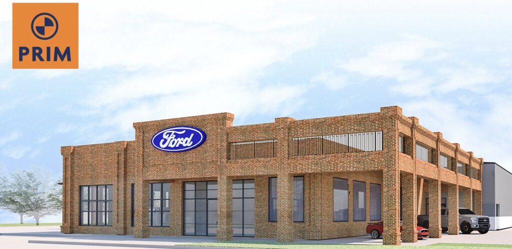 PRIM breaks ground on unique auto dealership - The Business Press